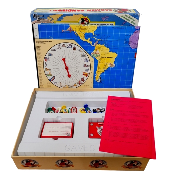 University Games | Toys | 992 Where In The World Is Carmen Sandiego ...